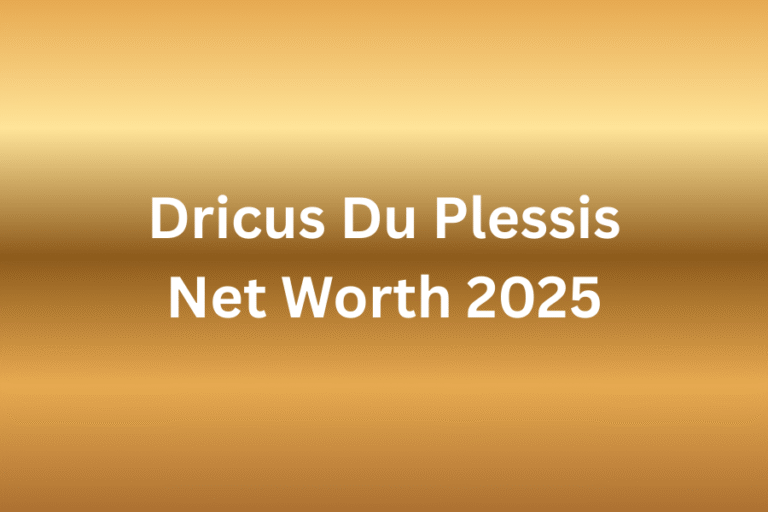 Dricus Du Plessis Net Worth 2025: Detailed Insights and Financial ...