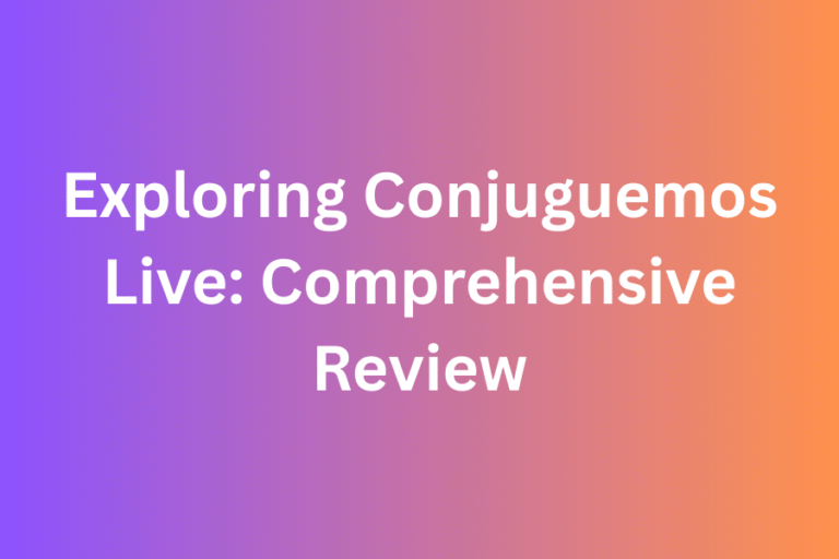 Exploring Conjuguemos Live: Comprehensive Review and Impact on Language ...