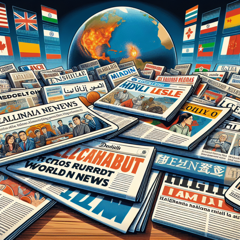 Global Headlines: Major Events Shaping Our World Today - The Southern ...